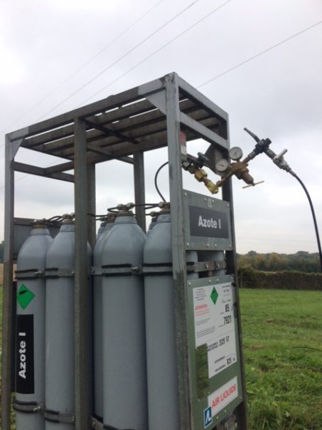 Forage d'un champ captant - Traitement Hydropuls® - Forapulse